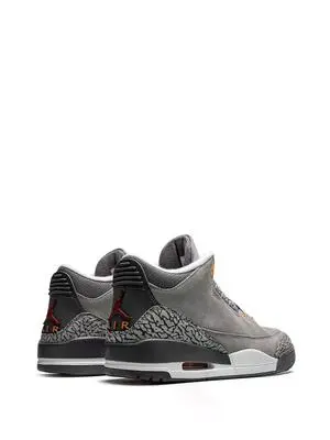 JORDAN Air 3 Retro Sneakers - Grey