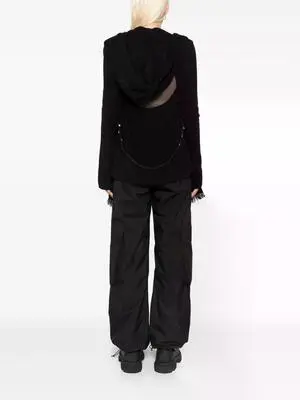 HYEIN SEO Hooded Knit Cardigan