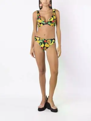 AMIR SLAMA All-over Fruit-print Bikini Set