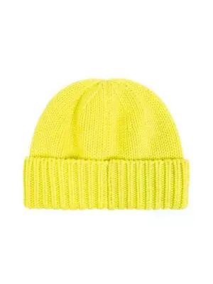 Woolrich Logo-intarsia Virgin Wool Beanie