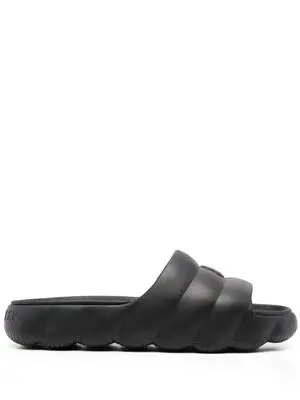 Moncler Lilo Faux-quilted Slides