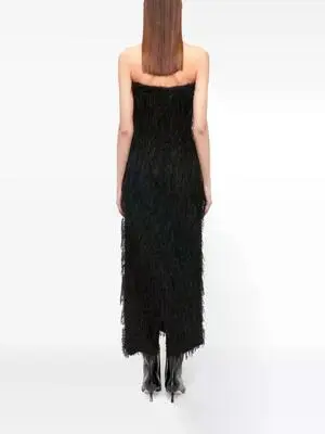 FERRAGAMO Fringed Maxi Dress