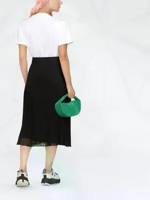 Dkny Chiffon Midi Skirt
