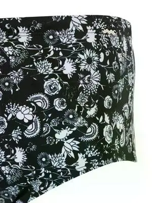 AMIR SLAMA Margaridas Print Trunks