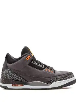 JORDAN Air 3 Retro Fear Pack Sneakers - Grey