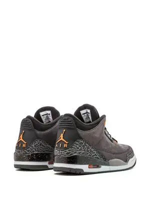 JORDAN Air 3 Retro Fear Pack Sneakers - Grey