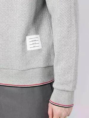 Thom Browne Herringbone Pattern Sweater