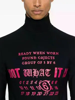 MAISON MARGIELA Numbers Print Top