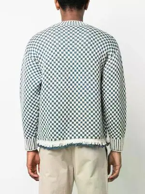 BODE Talsi Checkerboard-pattern Sweater