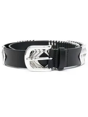 Isabel Marant Étoile Tehora Leather Belt - Black