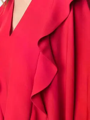 Valentino Garavani Ruffled Drape Blouse