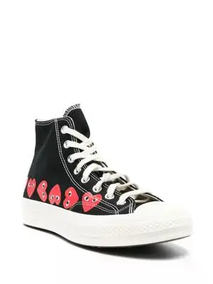 CONVERSE X COMME DES GARONS PLAY Chuck 70 High-top Sneakers