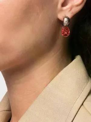 Mounser Gemini Single Hoop Earring