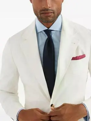 Brunello Cucinelli Textured Tie - Grey
