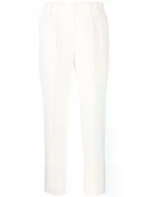 Brunello Cucinelli Cropped Slim-fit Trousers