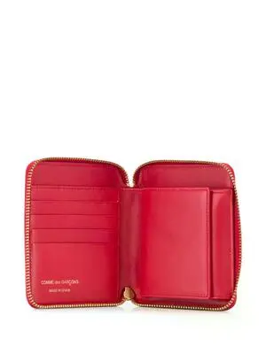 Play Comme Des Garcon Polka-dot Leather Wallet