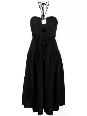 Ulla Johnson Ella Halterneck Midi Dress