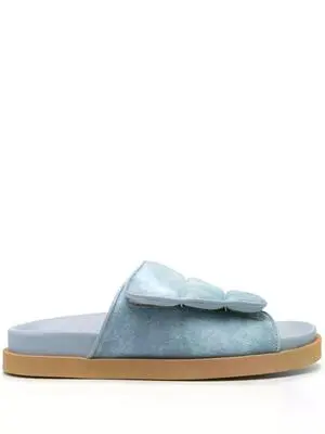 GIABORGHINI Gia 3 Touch-strap Sandals - Blue