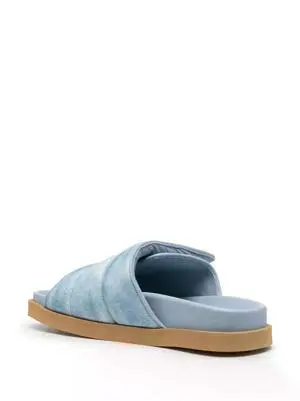 GIABORGHINI Gia 3 Touch-strap Sandals - Blue