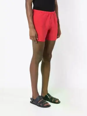 AMIR SLAMA Elasticated-waistband Linen Shorts