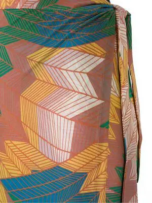 AMIR SLAMA Cocar Wrap Skirt