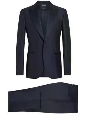 Zegna Single-breasted Peak-lapel Suit