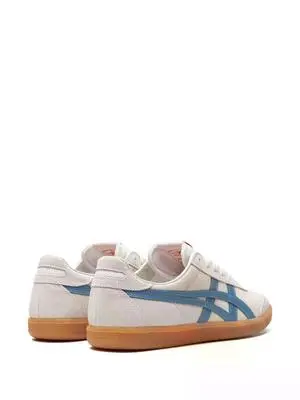 Onitsuka Tiger Tokuten Cream And Blue Sneakers - White