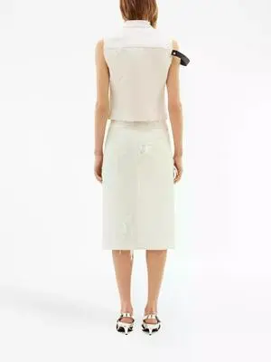 COURREGES Distressed Strap Jacket
