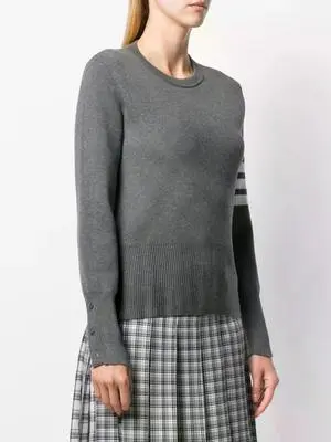 Thom Browne 4-bar Crew-neck Jumper