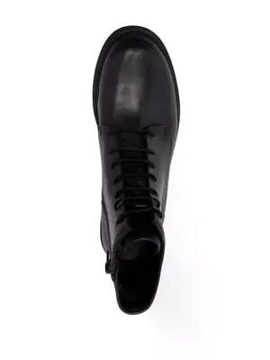 Camper Ankle Lace-up Boots - Black