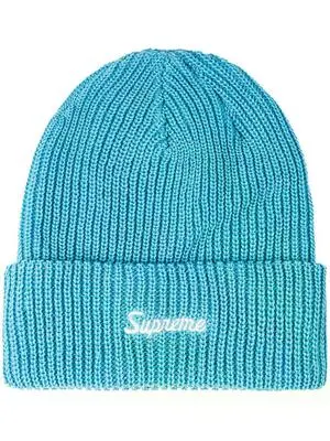 Supreme Loose Gauge Beanie Blue