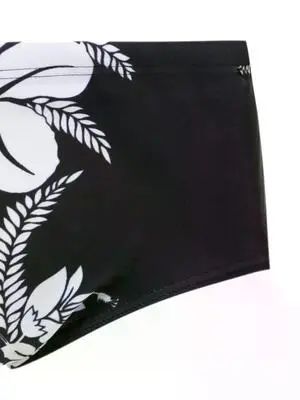 AMIR SLAMA Printed Swim Briefs