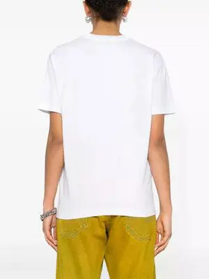 Off-White Cotton Diag-stripe T-shirt - White