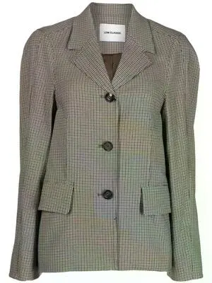 LOW CLASSIC Oversized Check Blazer