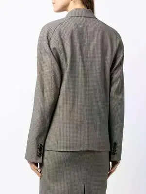 LOW CLASSIC Oversized Check Blazer
