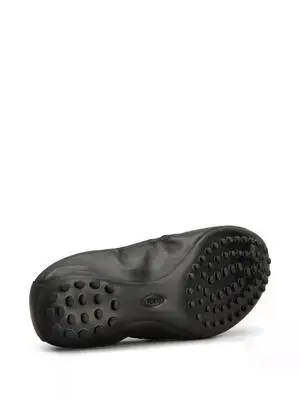 TOD'S Ballerina Shoes With Ring Detail - Black