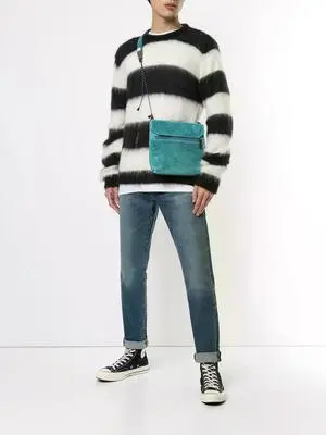 AS2OV Flat Shoulder Bag - Blue