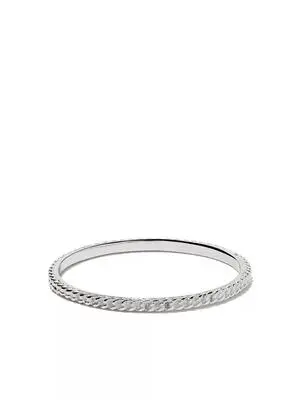 WOUTERS & HENDRIX 18kt Gold Gourmet Chain Ring - Silver