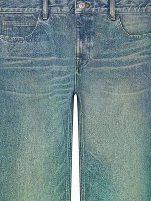 COURREGES Low-rise Straight-leg Jeans