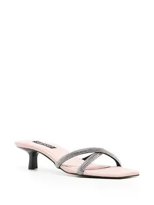 Senso Tatiana Ii Crystal-embellished Sandals - Silver