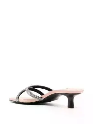 Senso Tatiana Ii Crystal-embellished Sandals - Silver