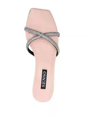 Senso Tatiana Ii Crystal-embellished Sandals - Silver