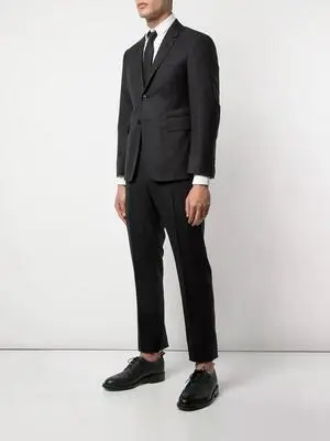 Thom Browne Super 120s Wool Twill Suit - Black