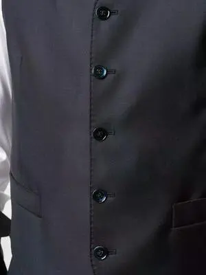 DELL'OGLIO Single-breasted Wool Waistcoat