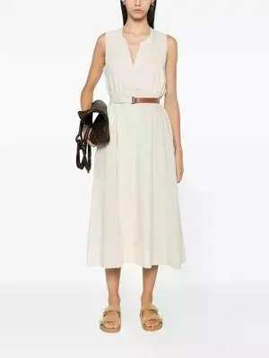 Lorena Antoniazzi Belted Midi Dress