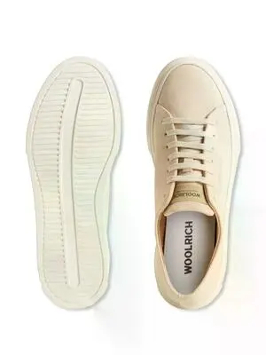 Woolrich Leather Sneakers - Neutrals
