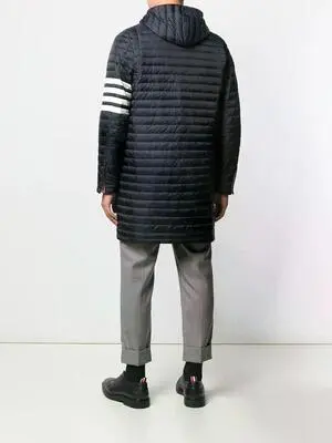 Thom Browne 4-bar Padded Coat - Blue