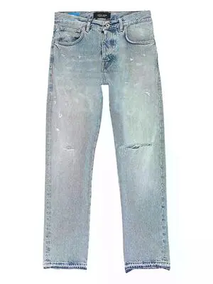 PURPLE BRAND Crystal-embellished Jeans