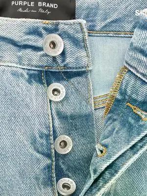 PURPLE BRAND Crystal-embellished Jeans