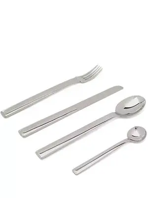 ALESSI Rundes Modell 24-piece Cutlery Set - Silver